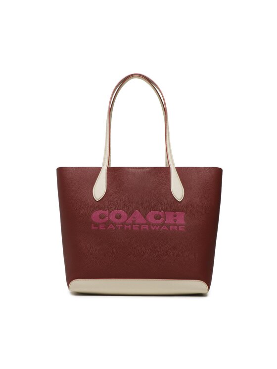 Coach Torebka Cb Ltr Kia Tot CE734 B4ACS Bordowy | Modivo.pl