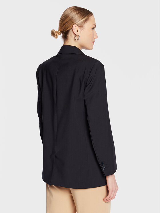 Weekend Max Mara Sako Ceci 23504109 Tmavomodrá Relaxed Fit | Modivo.cz