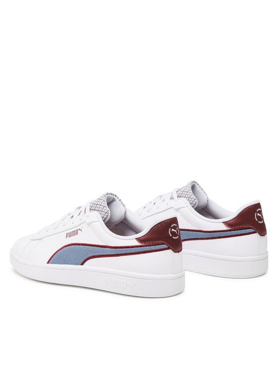 Puma Sneakersy Smash 3.0 Retro Prep 389376 01 Biały | Modivo.pl