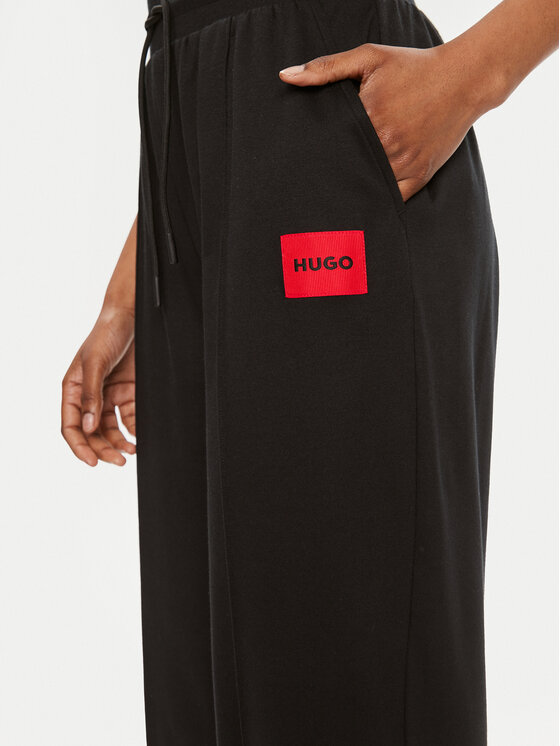 Hugo Pantalon jogging Dina 50514871 Noir Regular Fit | Modivo.fr