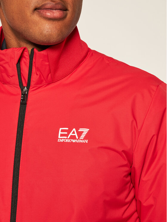 EA7 Emporio Armani Kurtka bomber 6HPB01 PN27Z 1451 Czerwony Regular Fit | Modivo.pl