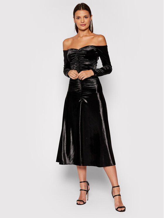 Nissa Rochie cocktail RS12644 Negru Slim Fit | Modivo.ro