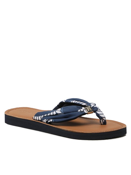 Tommy Hilfiger Japonki Th Elevated Beach Sandal Print FW0FW07164 ...