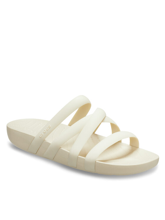 Crocs Klapki Splash Strappy Sandal W 208217 Beżowy | Modivo.pl