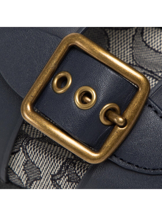 Coach Pantoletten Addison Leather C8899 Dunkelblau | Modivo.de