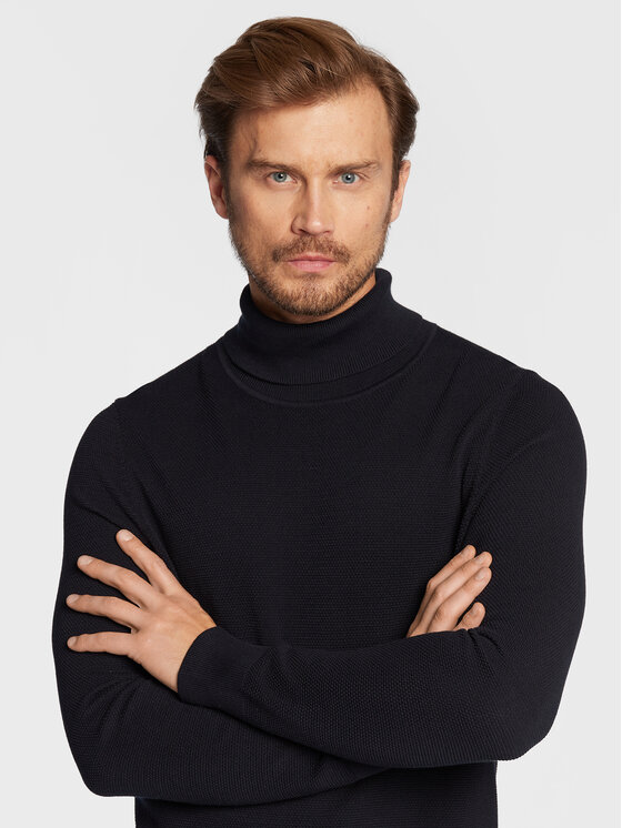 Hugo Golf San Tito-Cs 50474179 Granatowy Regular Fit | Modivo.pl