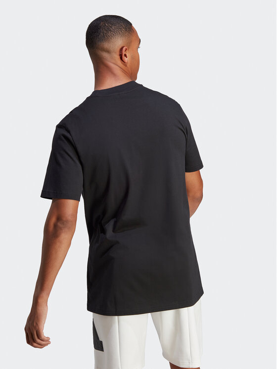 adidas Тишърт Future Icons Badge of Sport IC3709 Черен Loose Fit ...