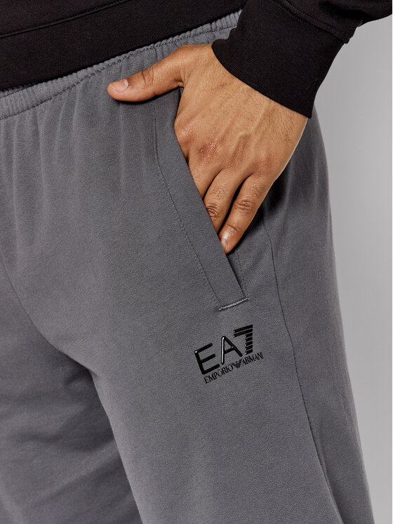 Ea7 Emporio Armani Teplákové Kalhoty 8npp51 Pj05z 1977 Šedá Regular Fit
