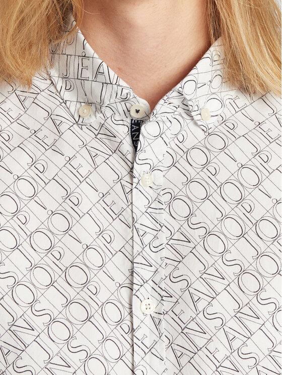 JOOP! Jeans Cămașă 15 Jjsh-40Haven-W 30033187 Alb Slim Fit | Modivo.ro