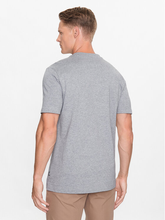Boss T-Shirt 50495735 Szary Regular Fit | Modivo.pl