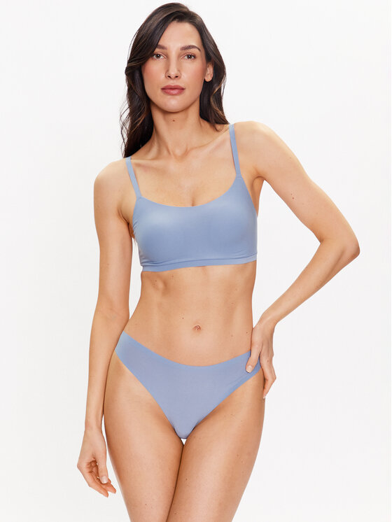 Chantelle Kalhotky string Soft Stretch C26490 Modrá | Modivo.cz