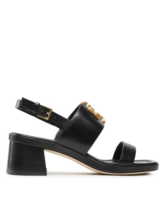 Tory Burch Sandale Eleanor Heel 136544 Negru | Modivo.ro
