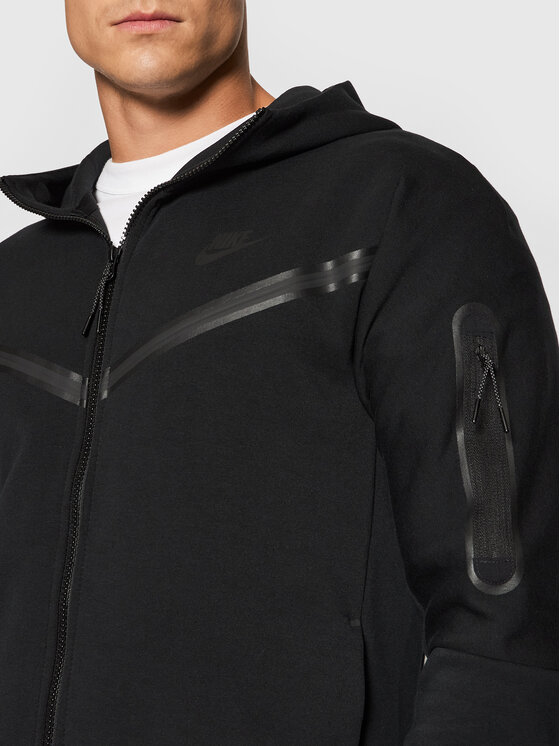 Nike Bluza Sportswear Tech CU4489 Czarny Regular Fit | Modivo.pl