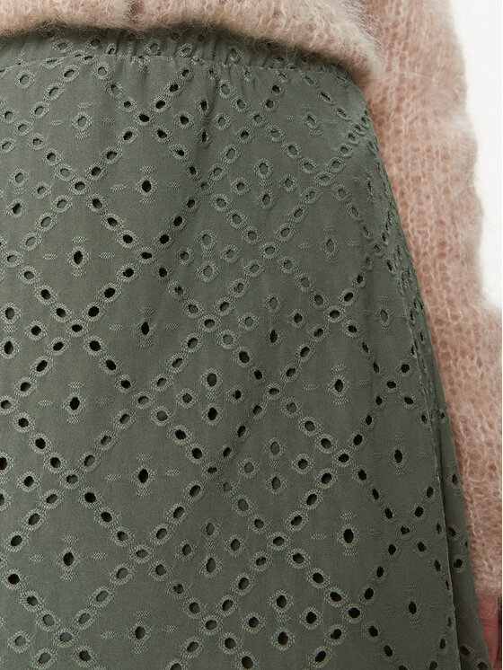 Vero Moda Spódnica mini Tassa 10286069 Zielony Regular Fit | Modivo.pl