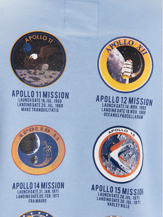 Alpha Industries Суитшърт Apollo Mission 106338 Син Regular Fit | Modivo.bg