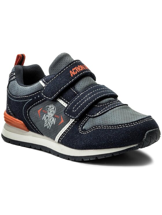 Action Boy Sneakersy CP40-7300Y Granatowy | Modivo.pl