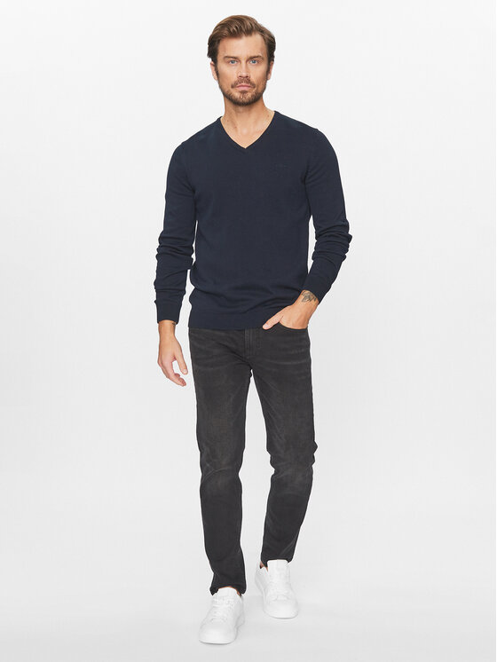 s.Oliver Πουλόβερ 2040666 Σκούρο μπλε Regular Fit | Modivo.gr