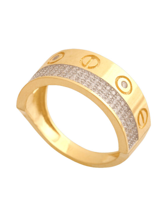 Lovrin Pierścionek 14342 Złoty | Modivo.pl