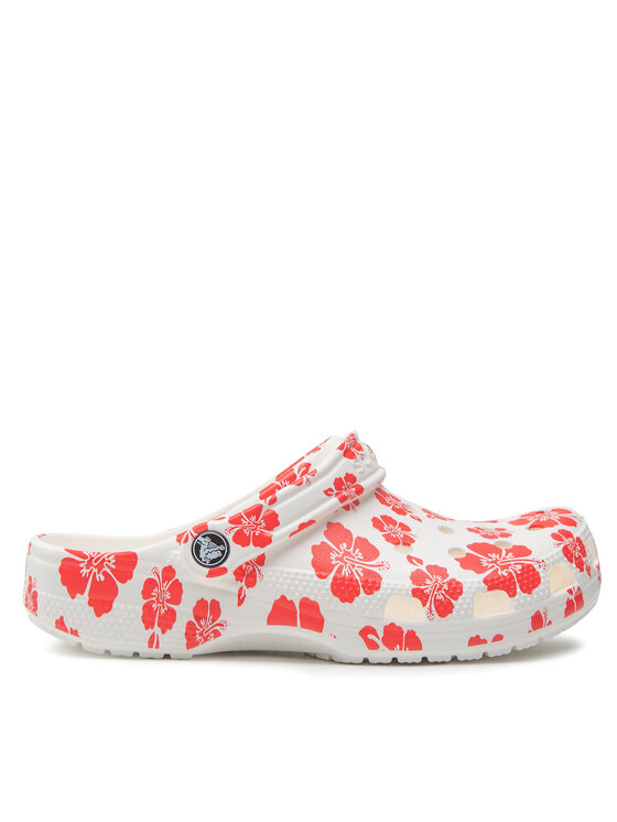 Crocs Klapki Classic Retro Resort Clog 207849 Biały | Modivo.pl