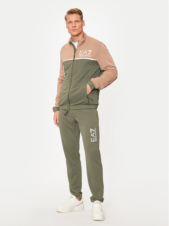 EA7 Emporio Armani Trening 6DPV61 PJ16Z 1846 Verde Regular Fit | Modivo.ro