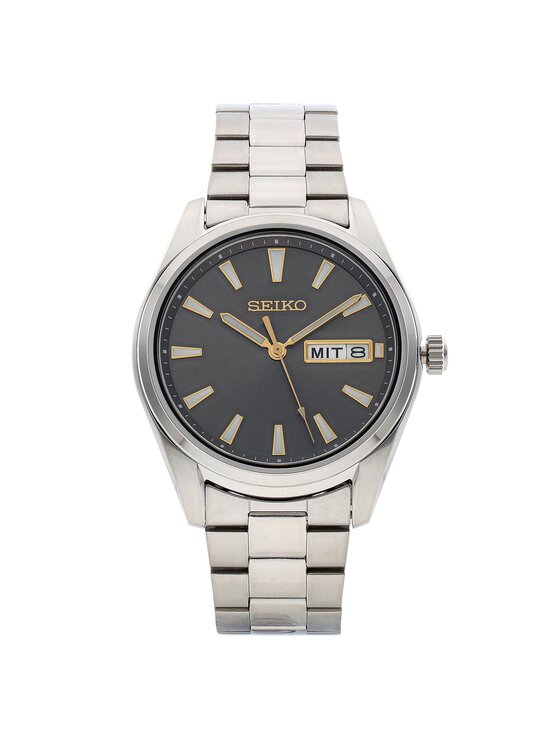 Seiko Zegarek Classic SUR343P1 Srebrny | Modivo.pl