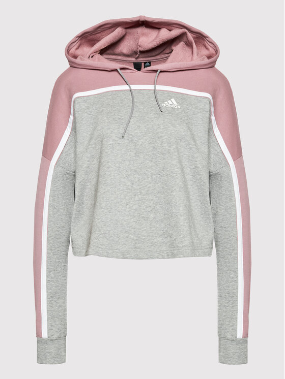 Adidas Jogginganzug Sportswear Subtle Block Hd9024 Grau Regular Fit