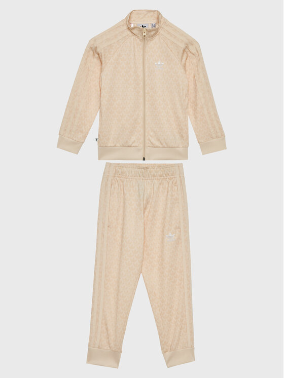 adidas Trenerka Monogram Print Tracksuit H62937 Bijela Regular Fit ...