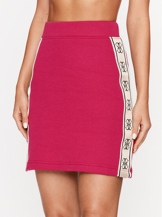 Guess Bleistiftrock V3BD03 KB3P2 Rosa Regular Fit | Modivo.at