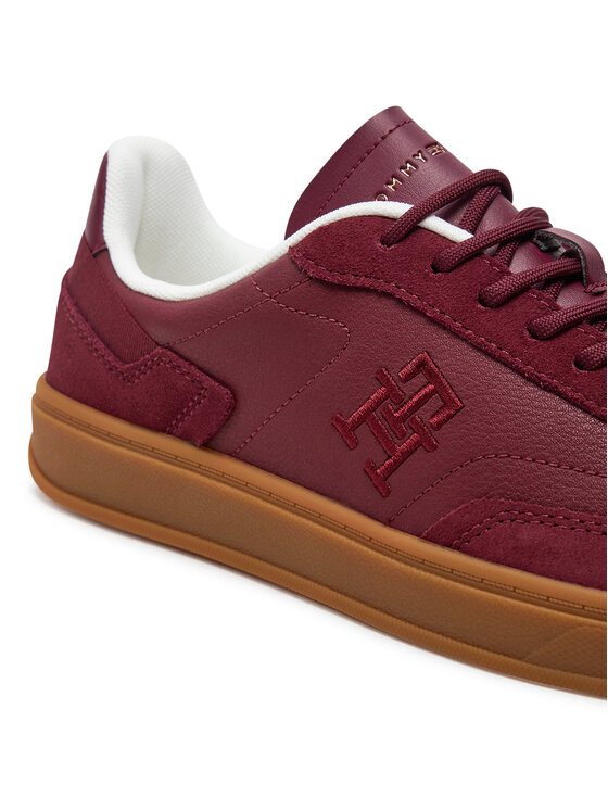 Tommy Hilfiger Sneakers Heritage FW0FW08186 Dunkelrot Modivo