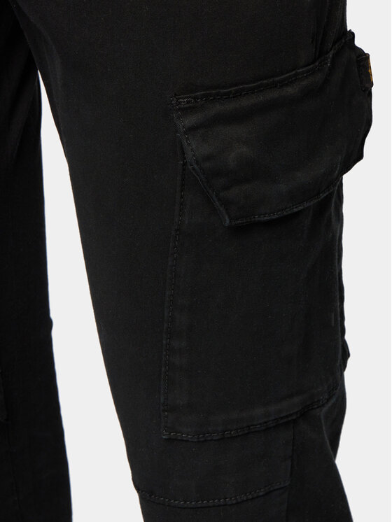 Alpha Industries Hlače Cargo 108022 Crna Slim Fit | Modivo.hr