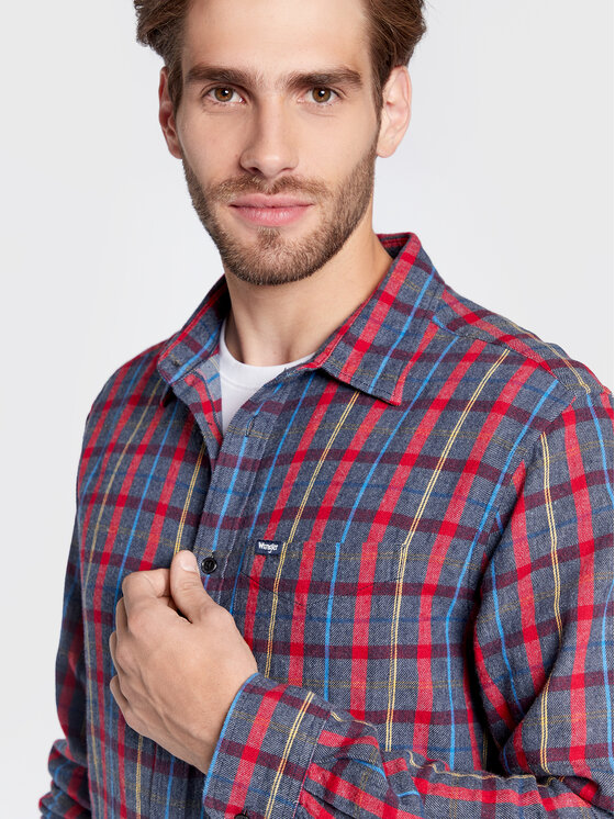 Wrangler Cămașă 1 Pocket W5A2B3114 112320842 Colorat Regular Fit ...