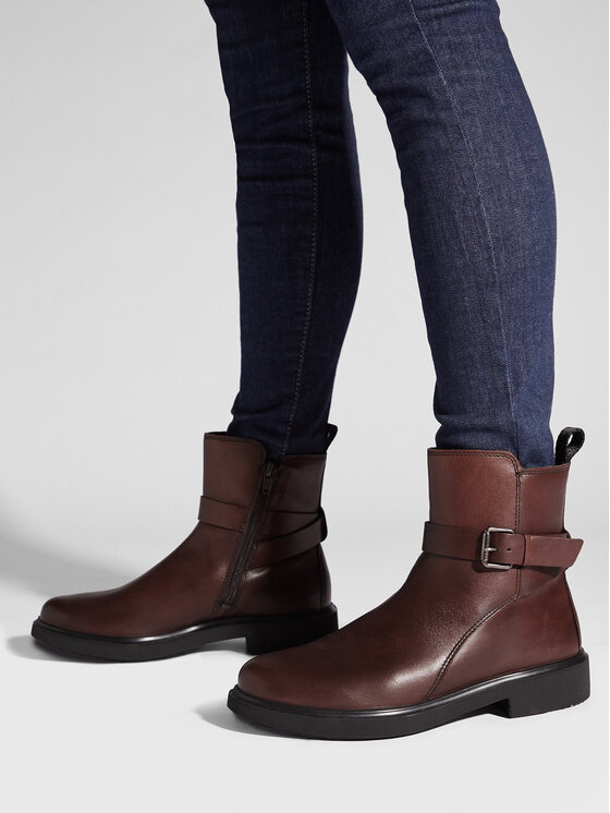 ECCO Botki Metropole Amsterdam 22201301667 Bordowy | Modivo.pl