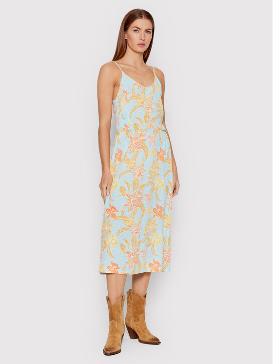 Roxy Rochie de vară Land Of All ERJWD03620 Albastru Regular Fit | Modivo.ro