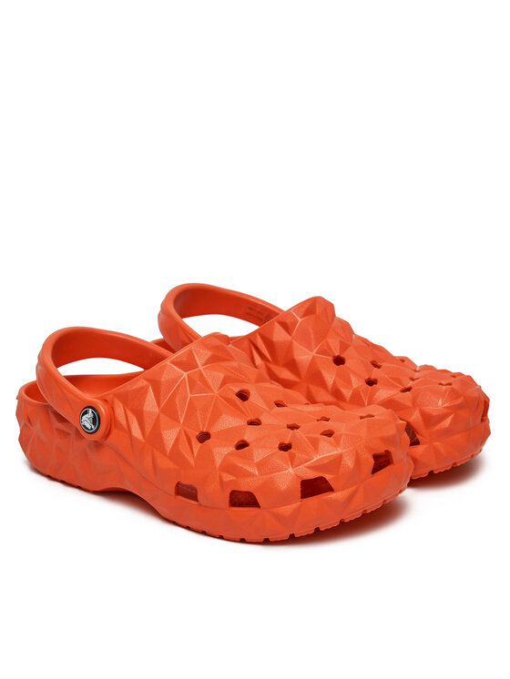 Crocs Pantoletten Classic Geometric Clog 209563 Rot | Modivo.de