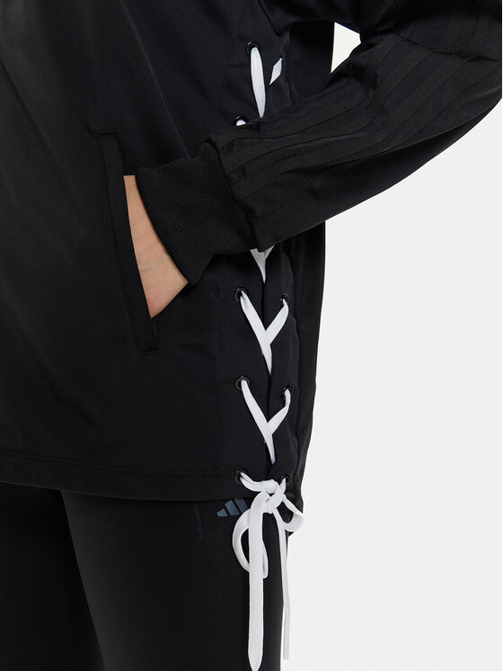 adidas Bluza Always Original Laced HK5071 Czarny Relaxed Fit | Modivo.pl