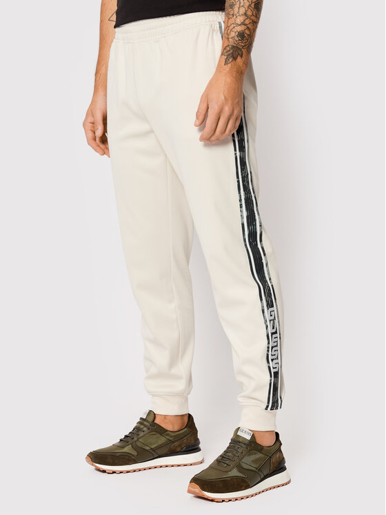 Guess Jogginghose Z2yb04 Kb6r2 Écru Regular Fit Modivo At