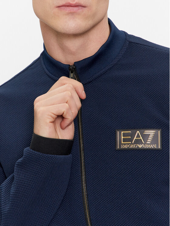 EA7 Emporio Armani Bluza 6RPM40 PJG1Z 1554 Granatowy Regular Fit | Modivo.pl