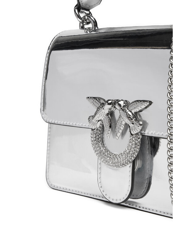 PINKO Geantă Love One Top Handle Mini Light AI 24-25 PLTT 100071 A1JD ...