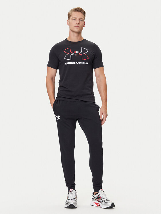 Under Armour Teplákové kalhoty Ua Rival Terry Jogger 1380843-001 Černá Fitted Fit | Modivo.cz