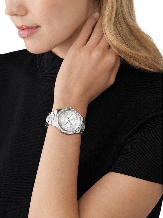 Michael Kors Sat Tibby Crystals MK7294 Srebrna | Modivo.hr