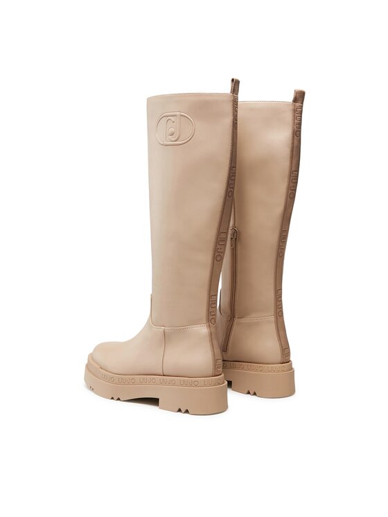 Liu Jo Kozaki Love 44 SF3029 EX174 Beżowy | Modivo.pl