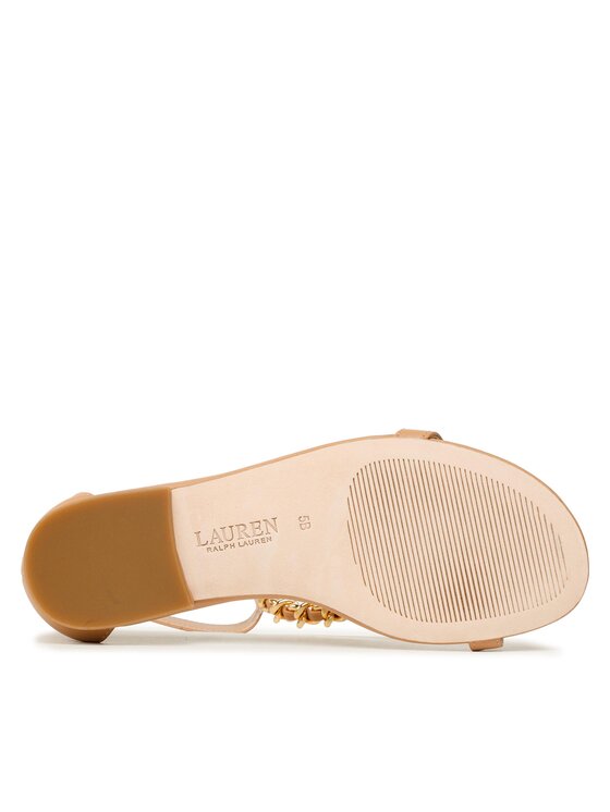 Lauren Ralph Lauren Σανδάλια Elise 802891389007 Μπεζ | Modivo.gr