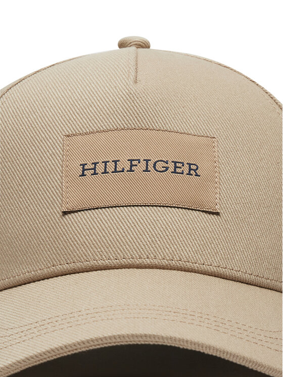 Tommy Hilfiger Καπέλο Jockey Monotype Patch AM0AM12891 Μπεζ | Modivo.gr