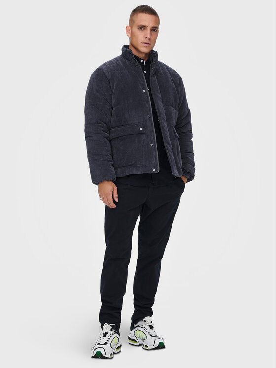 Only & Sons Zimné bundy Cash 22022505 Sivá Regular Fit | Modivo.sk