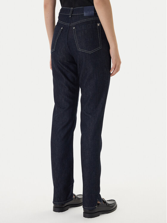 BOSS Blugi Ada 50552466 Bleumarin Slim Fit | Modivo.ro