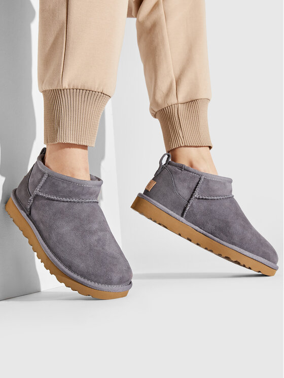 Ugg Schneeschuhe W Classic Ultra Mini 1116109 Grau | Modivo.de