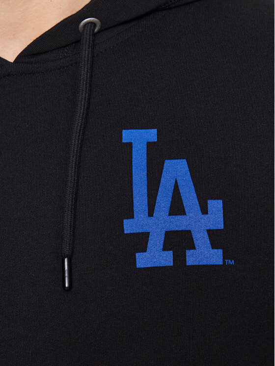 47 Brand Bluză Los Angeles Dodgers Lc Backer 47 Helix Hood Negru ...