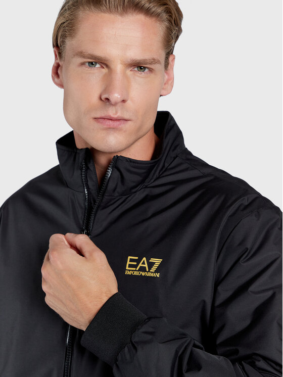 EA7 Emporio Armani Kurtka przejściowa 6LPB27 PN27Z 0208 Czarny Regular Fit | Modivo.pl