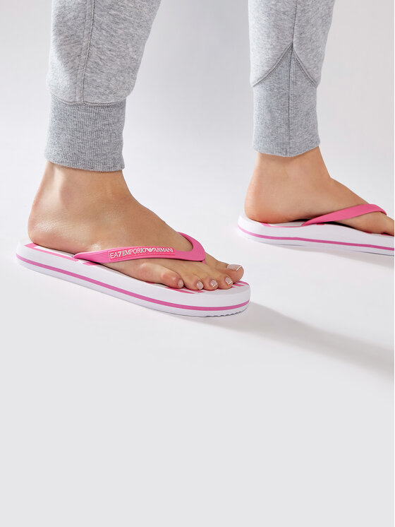 EA7 Emporio Armani Japonki XCQ004 XK196 M499 Różowy | Modivo.pl