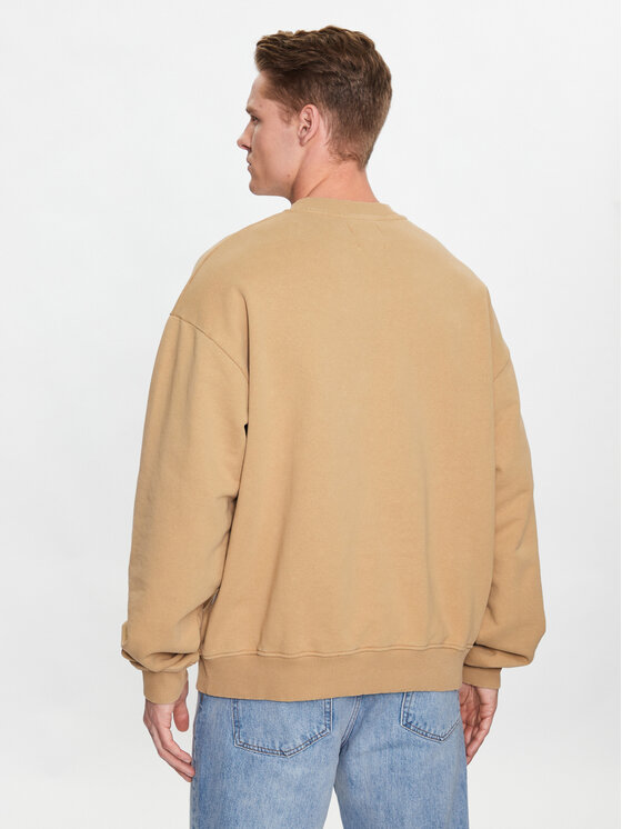 Woodbird Mikina Cope Sunshine 2316-602 Hnědá Regular Fit | Modivo.cz